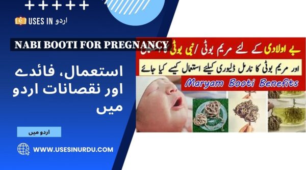 Nabi Booti حمل کے لئے – استعمال اور سائیڈ ایفیکٹس – Uses in Urdu